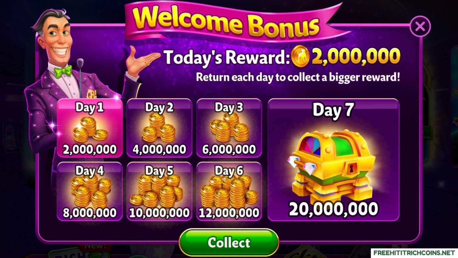 Hit It Rich Bonus Collector